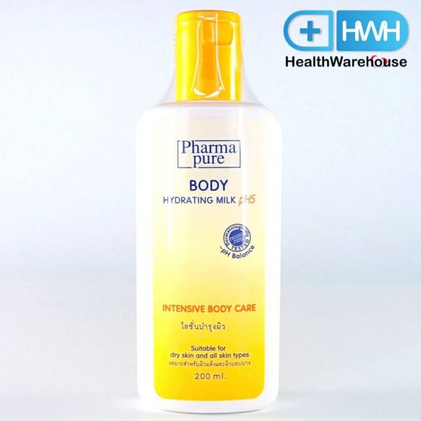 PharmaPure Body Hydrating Milk Lotion 200 mL – Health Warehouse
