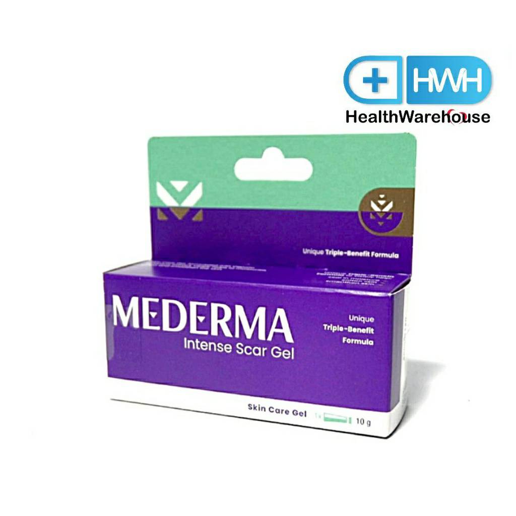 Mederma Intense Gel 10 g เจลลดรอยแผลเป็น รอยแผลผ่าตัด หลังคลอด บำรุงผิว ...