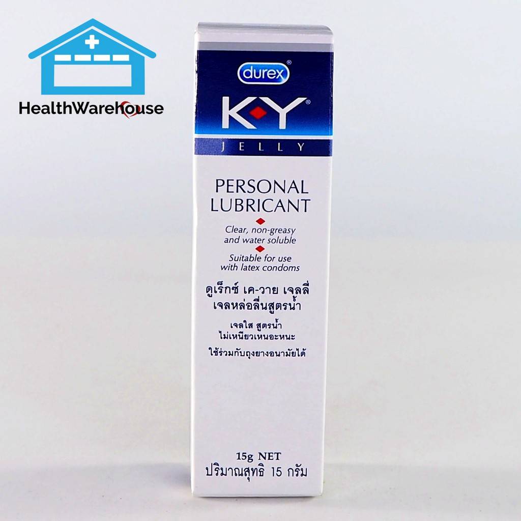 K-Y Jelly Personal Lubricant สูตรน้ำ 15 g – Health Warehouse