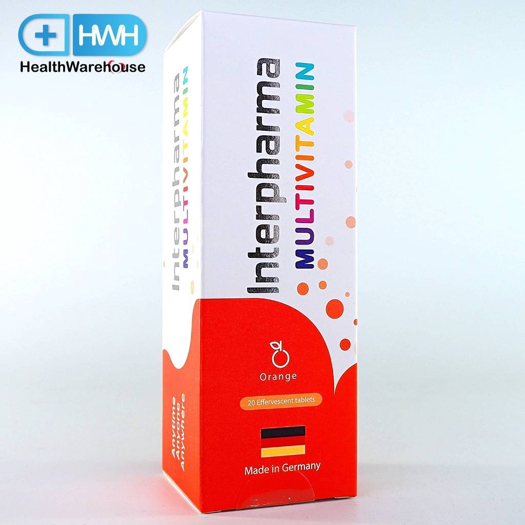 Interpharma Multivitamin รสส้ม 90 g - Health Warehouse