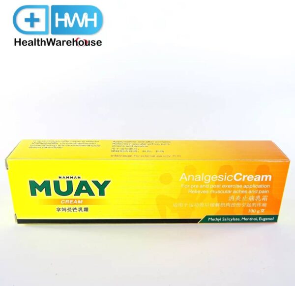 Muay Cream 100 g น้ำมันมวย ครีม Namman Muay Cream 100 g – Health Warehouse
