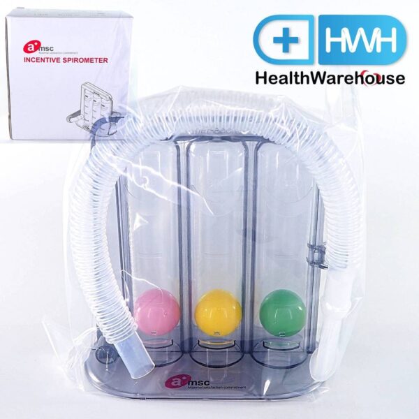 เครื่องบริหารปอด Incentive Spirometer Amsc เครื่องดูด บริหารปอด เครื่อง ...