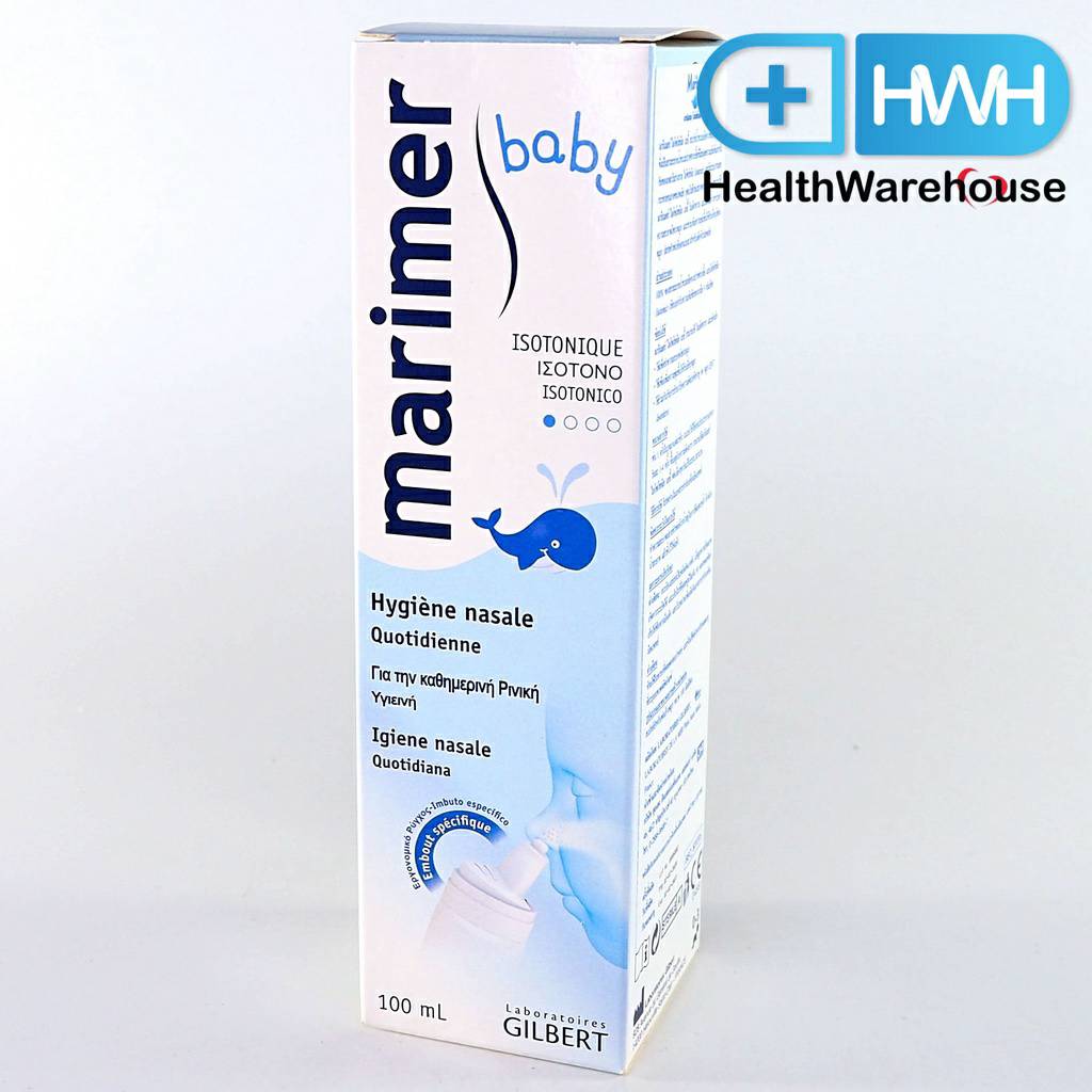 Marimer Baby Isotonic Spray 100 mL มาริเมอร์ สเปรย์น้ำเกลือพ่นหรือล้าง ...