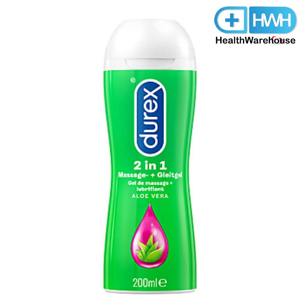 Durex Play Massage 2 in 1 Lubricant Gel 200 mL ดูเร็กซ์ เพลย์ เจลหล่อ ...