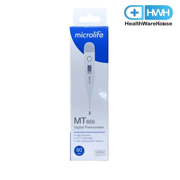 Microlife MT650 Digital Thermometer ปรอทวัดไข้ ดิจิตอล ไมโครไลฟ์ รุ่น ...